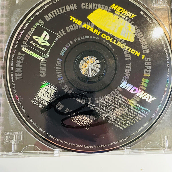 Midway Arcade Greatest Hits The Atari Collection 1 Sony PlayStation PS ...